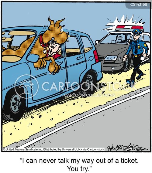 Talking Your Way In Cartoons and Comics - funny pictures from CartoonStock