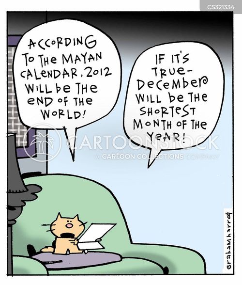 Doomsday Prophecy Cartoons and Comics - funny pictures from CartoonStock