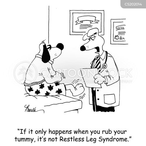 Restless Leg Syndrome Cartoons and Comics - funny pictures from ...