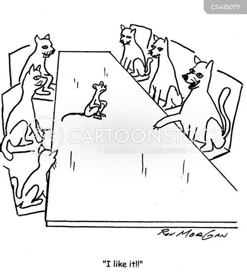 Fight Or Freeze Cartoons and Comics - funny pictures from CartoonStock