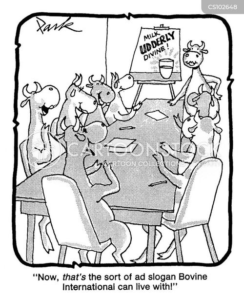 Advertisement Slogan Cartoons and Comics - funny pictures from CartoonStock