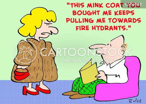 Mink Coat Cartoons and Comics - funny pictures from CartoonStock