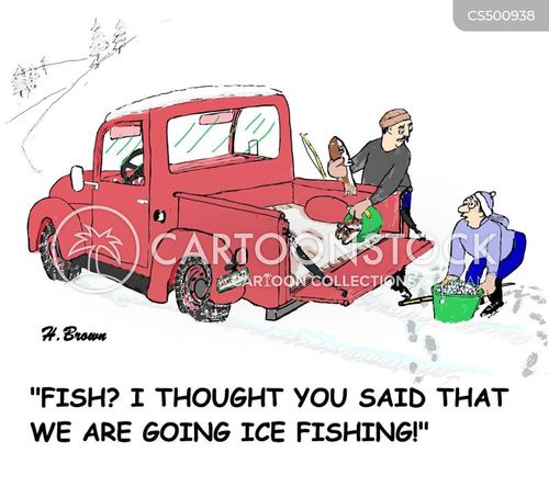 Ice Fishing Cartoons and Comics - funny pictures from CartoonStock