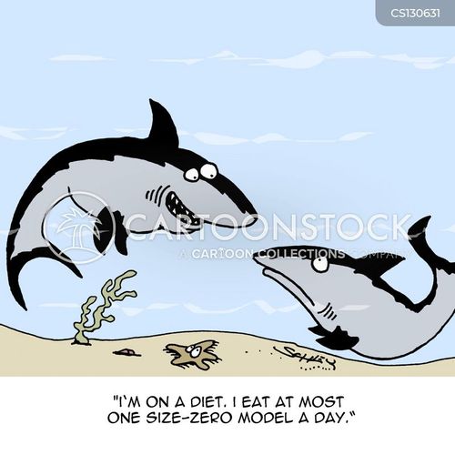 Size Zero Cartoons and Comics - funny pictures from CartoonStock