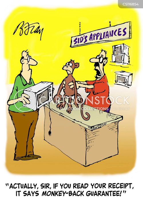 Money Back Guarantee Cartoons and Comics - funny pictures from CartoonStock