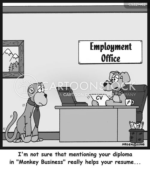 Monkey Business Cartoons and Comics - funny pictures from CartoonStock
