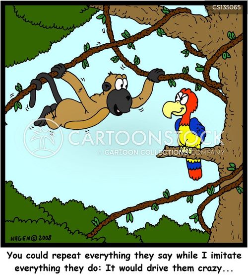 Primate Behavior Cartoons and Comics - funny pictures from CartoonStock
