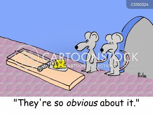 Obvious Ploy Cartoons and Comics - funny pictures from CartoonStock