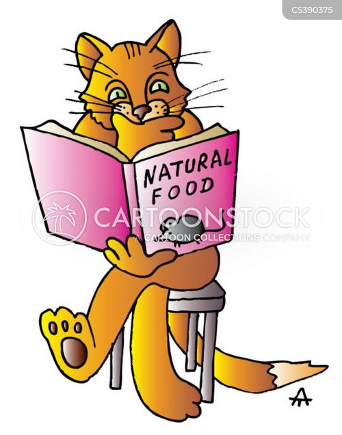 Cat Nutrition Cartoons and Comics - funny pictures from CartoonStock