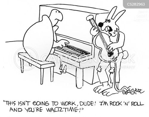 Waltzing Cartoons and Comics - funny pictures from CartoonStock