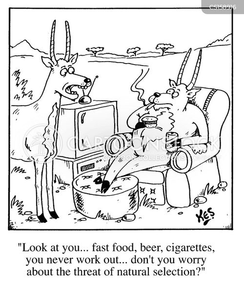 Natural Selection Cartoon