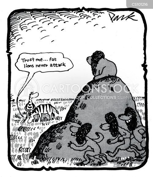 Carnivores Cartoons and Comics - funny pictures from CartoonStock