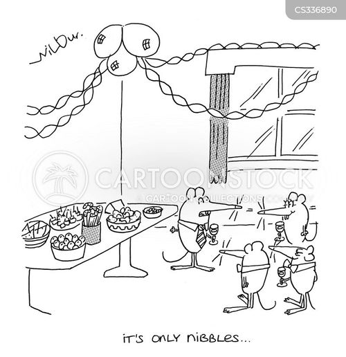 Finger Food Cartoons and Comics - funny pictures from CartoonStock