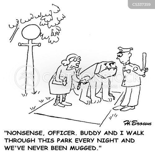 Nighttime Danger Cartoons and Comics - funny pictures from CartoonStock