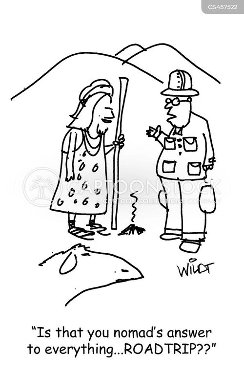 Road-trips Cartoons and Comics - funny pictures from CartoonStock