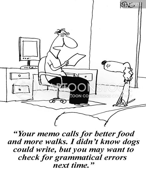 Grammatical Error Cartoons and Comics - funny pictures from CartoonStock