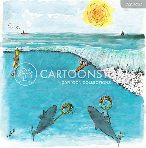 Surfer Cartoons and Comics - funny pictures from CartoonStock