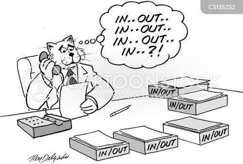 Desk Work Cartoons and Comics - funny pictures from CartoonStock