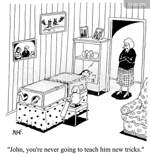 Can't Teach An Old Dog New Tricks Cartoons and Comics - funny pictures ...