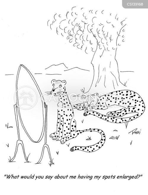 Natural Spots Cartoons and Comics - funny pictures from CartoonStock