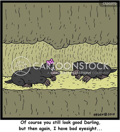 Poor Eyesight Cartoons and Comics - funny pictures from CartoonStock