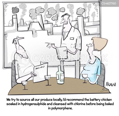 Battery Farm Cartoons and Comics - funny pictures from CartoonStock