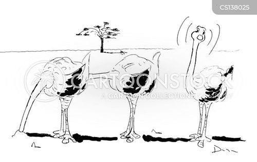 Buried In The Sand Cartoons and Comics - funny pictures from CartoonStock