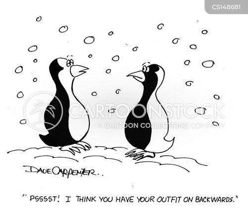 Back To Front Cartoons and Comics - funny pictures from CartoonStock