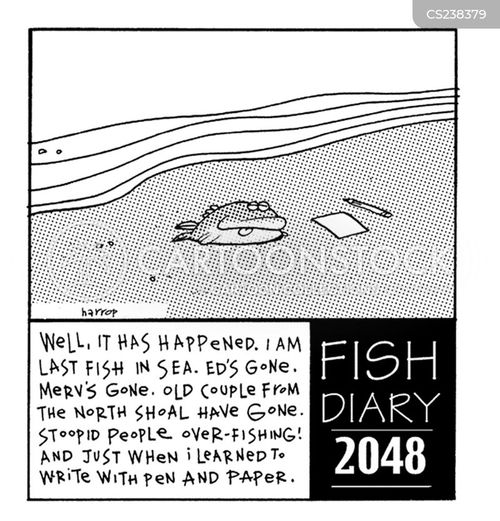 Overfishing Cartoons and Comics - funny pictures from CartoonStock