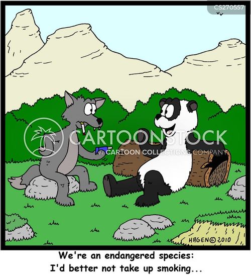 Rare Species Cartoons and Comics - funny pictures from CartoonStock