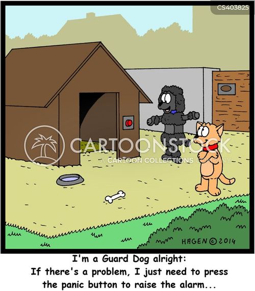 Panic Button Cartoons and Comics - funny pictures from CartoonStock