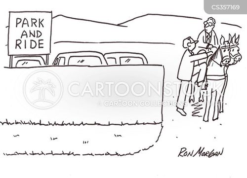 Park And Ride Cartoons and Comics - funny pictures from CartoonStock