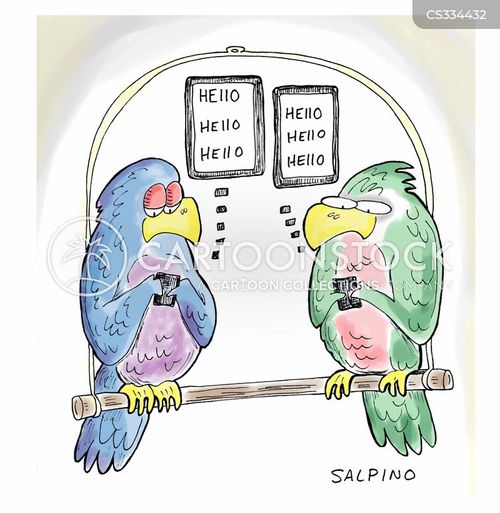 Four Calling Birds Cartoons and Comics - funny pictures from CartoonStock