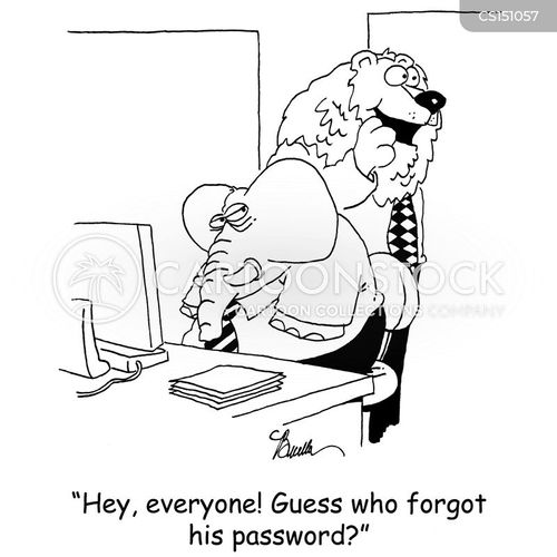 Logon Cartoons and Comics - funny pictures from CartoonStock