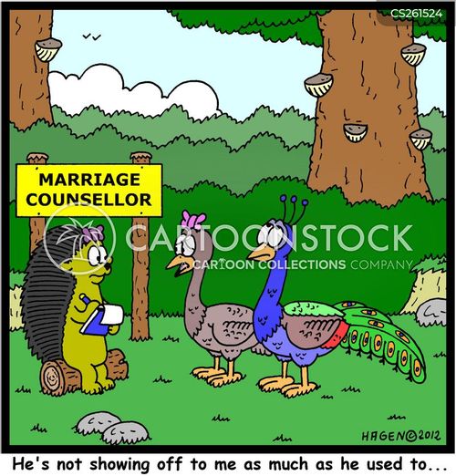 Courtship Display Cartoons and Comics - funny pictures from CartoonStock