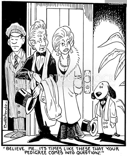 Pedigree Cartoons and Comics - funny pictures from CartoonStock