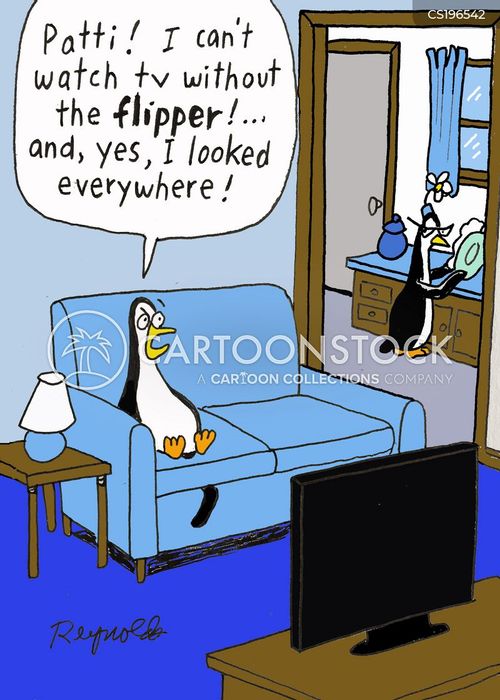 Flippers Cartoons and Comics - funny pictures from CartoonStock