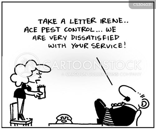 Pest Control Service Cartoons and Comics - funny pictures from CartoonStock