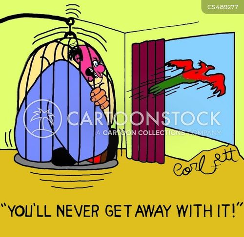 Caging Cartoons and Comics - funny pictures from CartoonStock