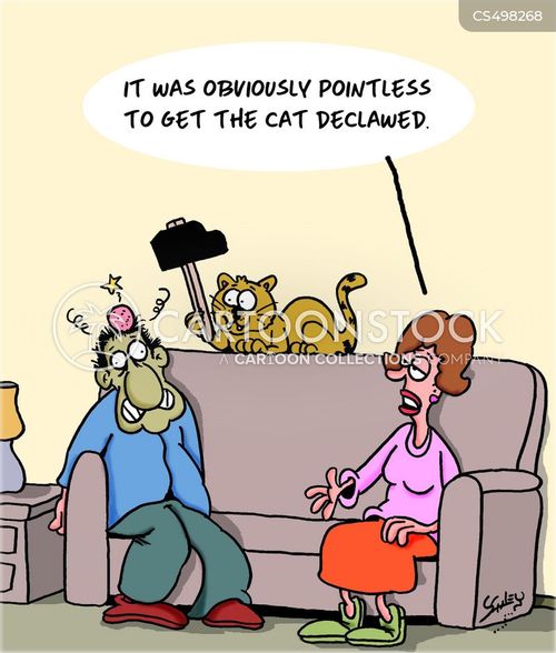 Declaw Cartoons and Comics - funny pictures from CartoonStock