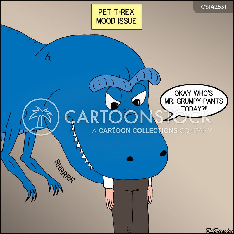 Tyrannosaurus Rex Cartoons and Comics - funny pictures from CartoonStock