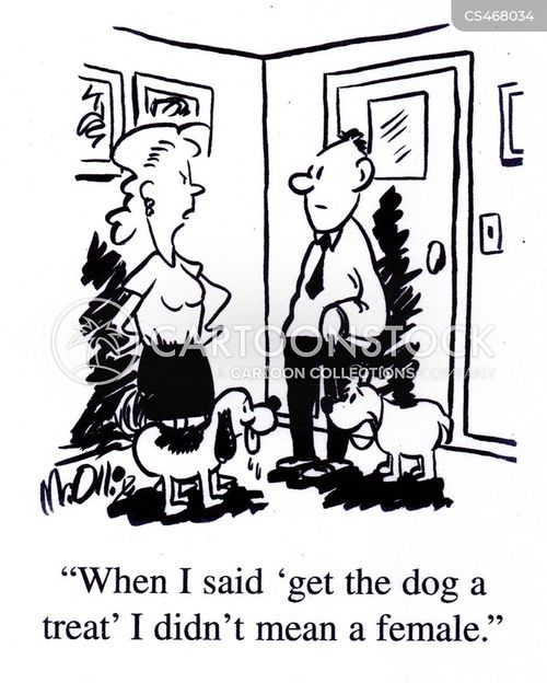 Dog Breeding Cartoons and Comics - funny pictures from CartoonStock