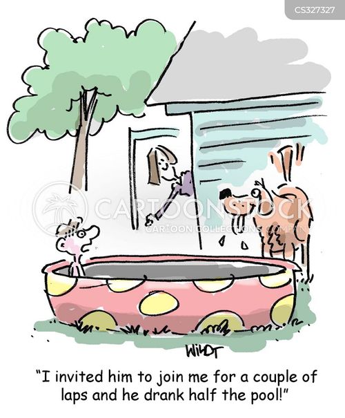 Primal Pool Cartoons and Comics - funny pictures from CartoonStock