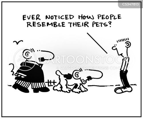 Pet-human Resemblance Cartoons and Comics - funny pictures from ...