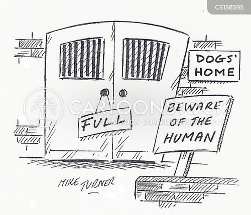 Dog Home Cartoons and Comics - funny pictures from CartoonStock