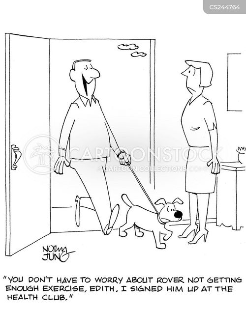Exercise Club Cartoons and Comics - funny pictures from CartoonStock