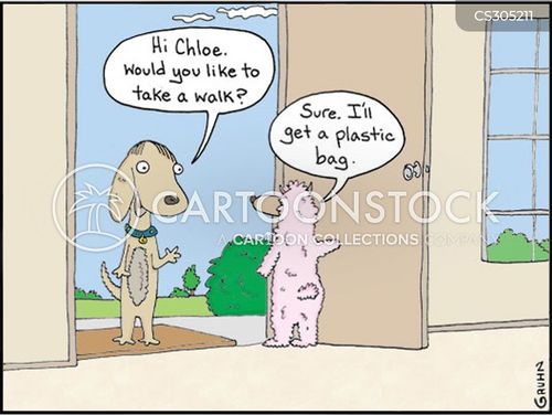 Poop Bag Cartoons and Comics - funny pictures from CartoonStock
