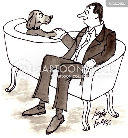 Dog On Couch Cartoons and Comics - funny pictures from CartoonStock