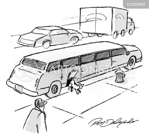 Stretched Limo Cartoons and Comics - funny pictures from CartoonStock