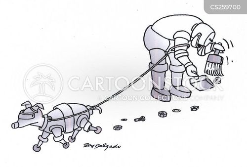 Working Like A Dog Cartoons and Comics - funny pictures from CartoonStock